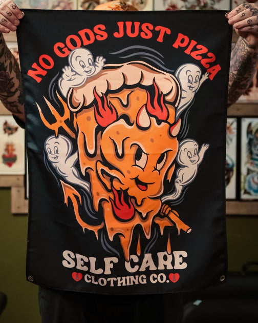Canvas Pizza Tapestry – SelfCareClothing