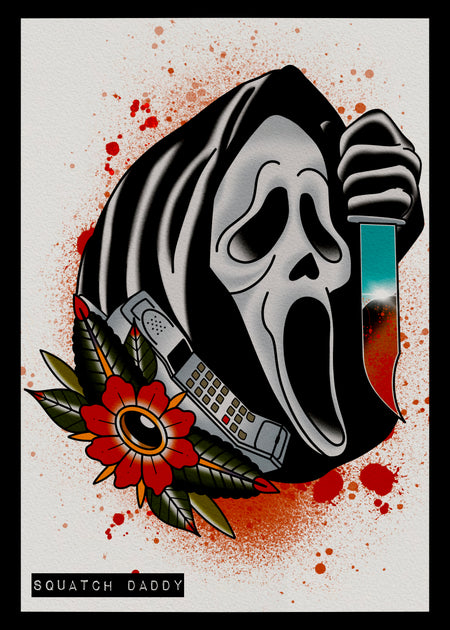 Ghostface Print 5x7 – SelfCareClothing